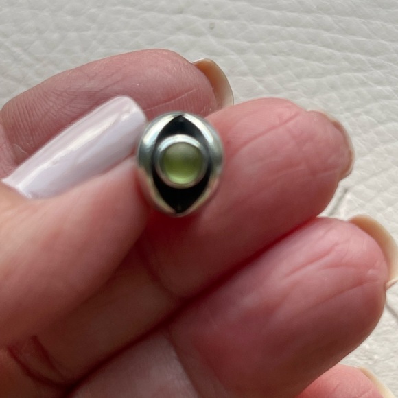 Pandora | Jewelry | Pandoras Peridot Eye Retired | Poshmark
